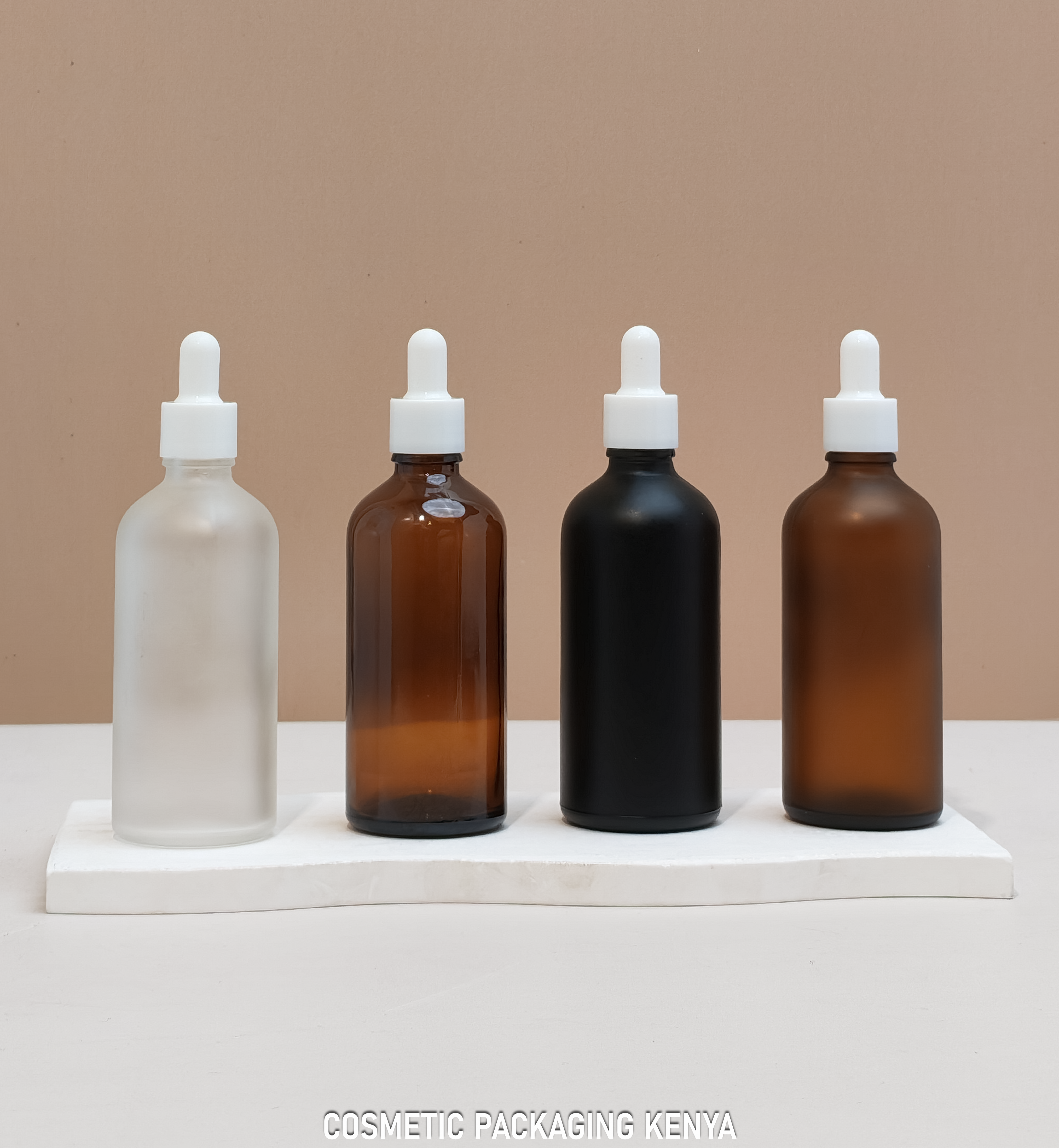 Flat Glass Bottles – Cosmetic Packaging Kenya